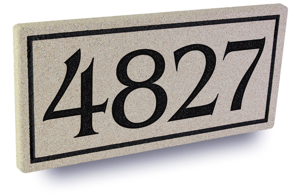 Stone Address Plaques | Build-A-Stone