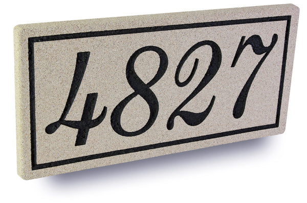 Slate Address Markers | Build-a-Stone