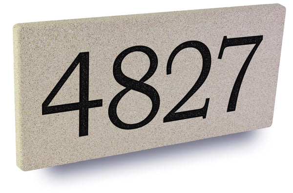 Stone Address Plaques | Build-A-Stone