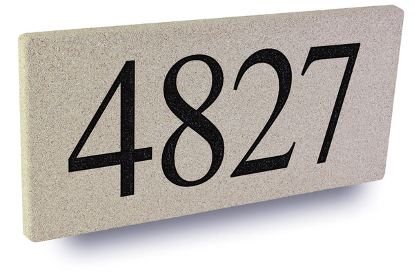 Stone Mailbox Numbers | Build- A-Stone
