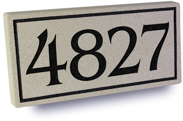 Stone House Numbers | Build-a-Stone
