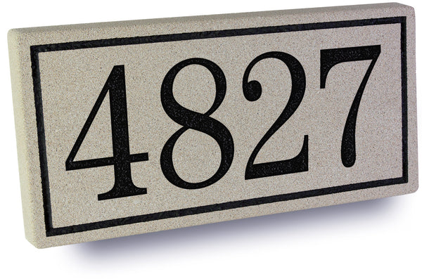 Stone Address Plaques | Build-A-Stone