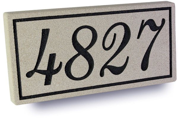 Stone Address Plaques | Build-A-Stone
