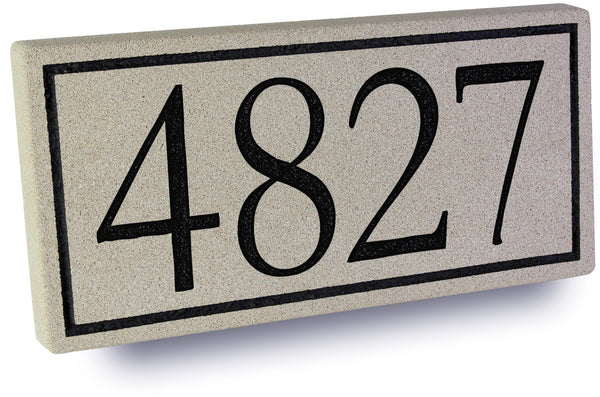Stone Address Plaques | Build-A-Stone