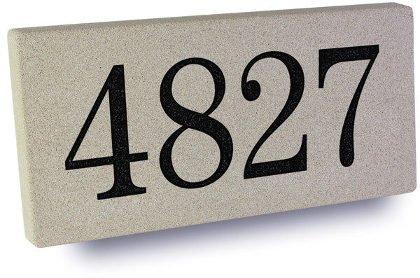 Stone House Numbers | Build-a-Stone