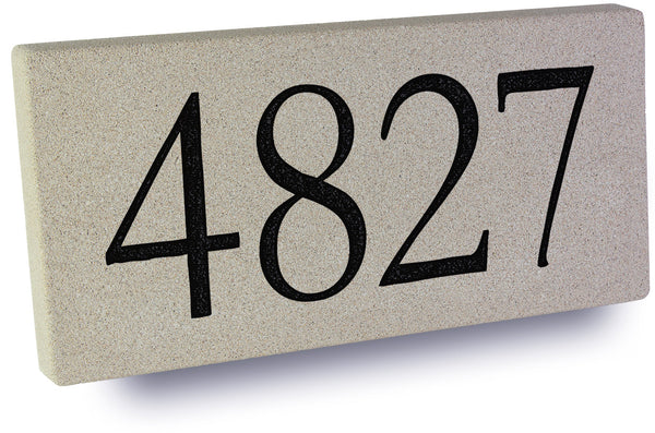 Stone Address Plaques | Build-A-Stone