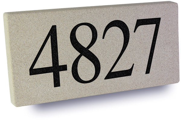 Stone House Numbers | Build-a-Stone