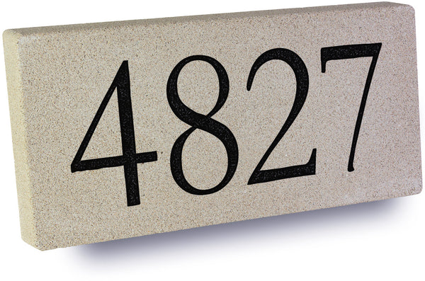 Stone House Numbers | Build-a-Stone