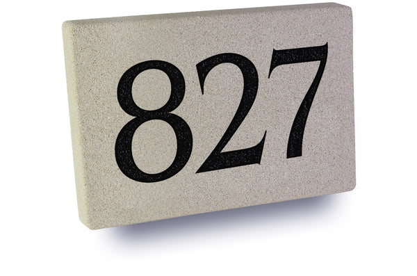 Stone House Numbers | Build-a-Stone