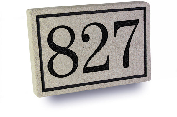 Stone House Numbers | Build-a-Stone